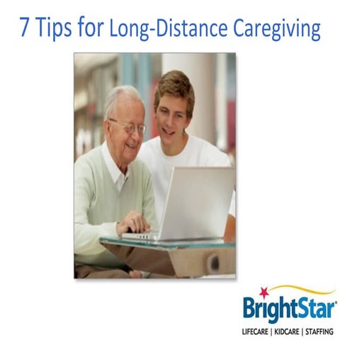 7 Tips for Long-Distance Caregiving | PPT | Eldercare | Family and ...