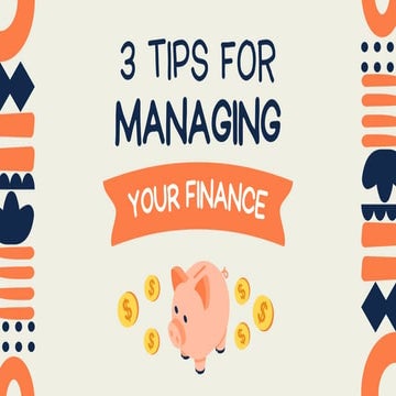 Tips for managing your personal finances | PDF | Business | Business ...