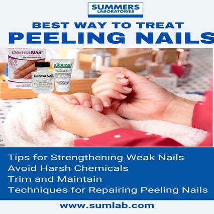What are the best way to treat peeling nails? | PDF
