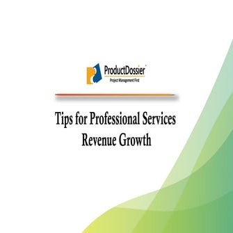 Tips for professional services | PDF | Sales | Business