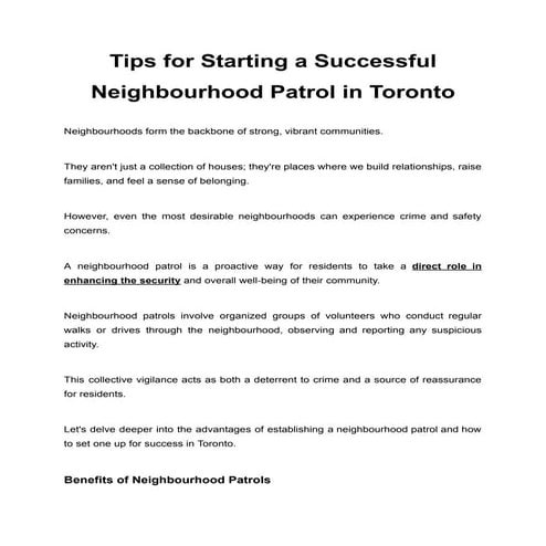 Tips for Starting a Successful Neighbourhood Patrol in Toronto.pdf