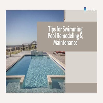 Swimming Pool Maintenance Tips & Safety Measures | PPTX