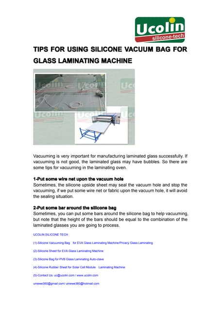 8 Steps Operation Instruction of EVA Vacuum Glass Laminating Machine ...
