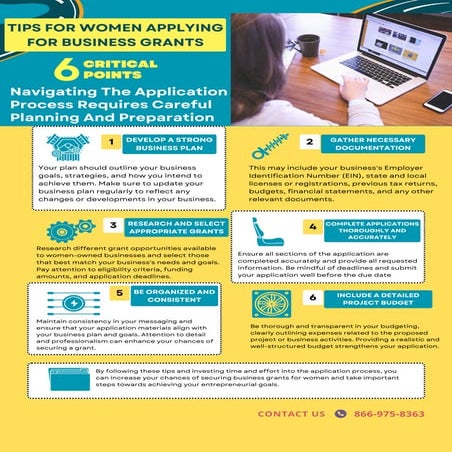 Tips for Women Applying for Business Grants | PDF