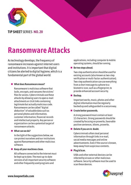 Ransomware Explained Pdf