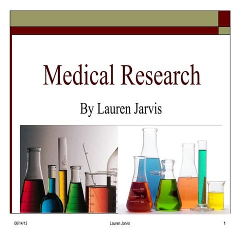 Tips internship lauren uvm medical research_2013 | PPT