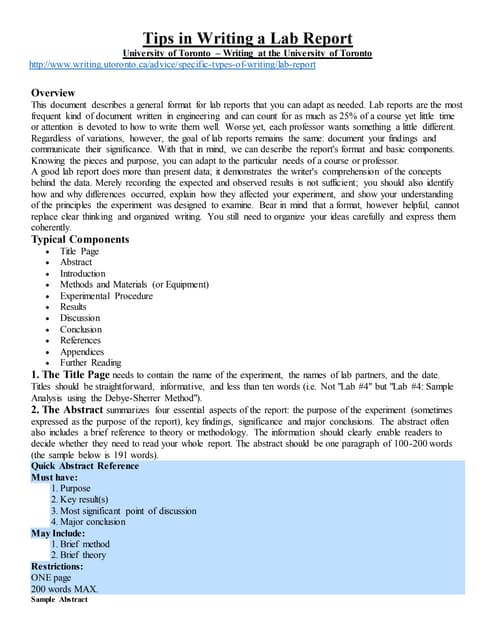 Maintaining lab note book | PPT