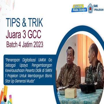 Tips lolos GCC Batch 4 Jawa timur prov.pptx