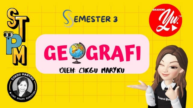 Nota Geo Alam Sekitar Fiz Sem SIJIL TINGGI PERSEKOLAHAN STPM | PDF