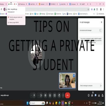[ESL] Tips On Securing Your Private Student | PPTX