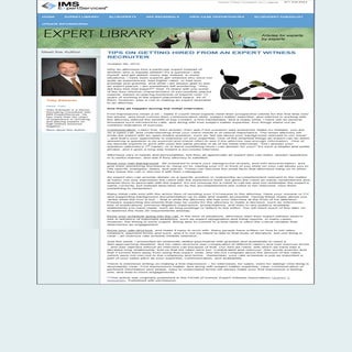 Tips On Getting Hired As an Expert Witness | PDF