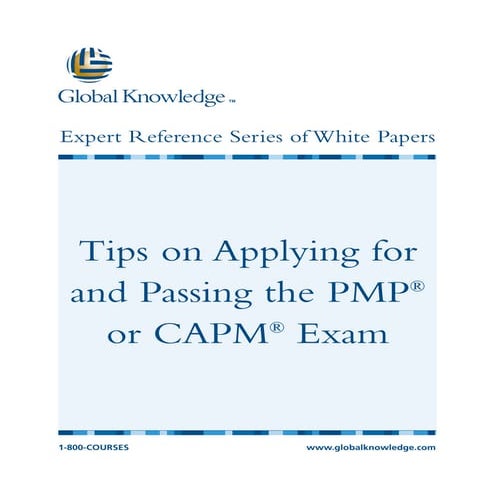 Tips on passing pmp exam | PDF