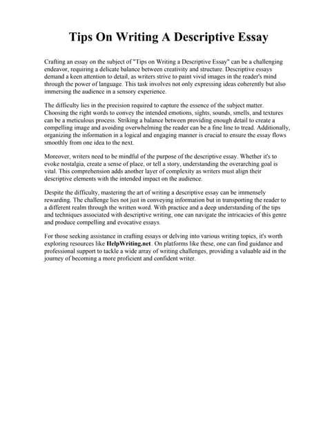 Descriptive Essay Tips.pdf