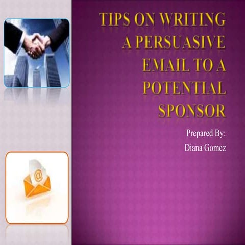 Tips on writing a persuasive email | PPT