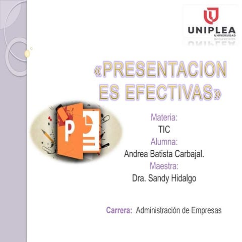 Tips para presentaciones efectivas | PPTX | Desktop Publishing | Computer Software and Applications