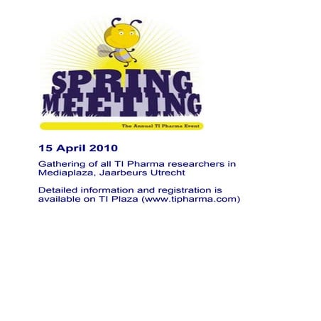 TI Pharma Spring Meeting | PDF