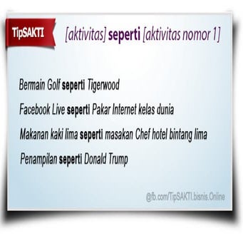 Tips sakti copywriting | PPT