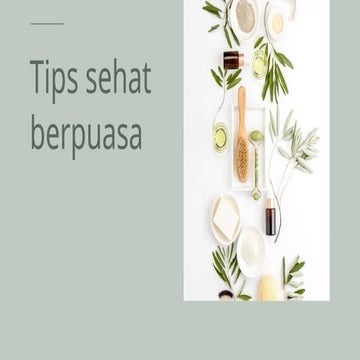 Tips sehat pada saat kita berpuasa.pptx