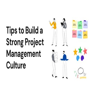 Tips to build a strong project management culture | PDF