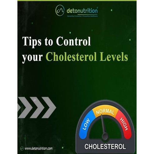 Tips to Control your Cholesterol Level -buy Cholesterol Control Tablets ...