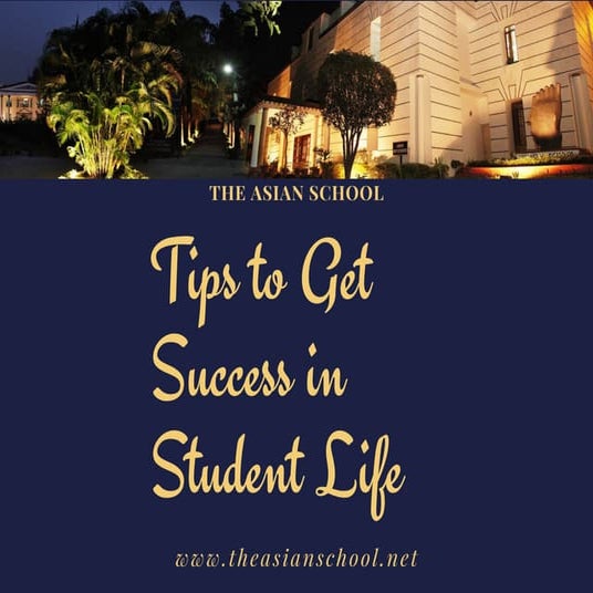 Tips to get success in student life | PDF