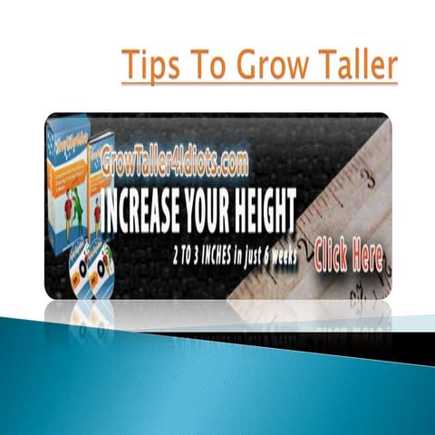 Tips to grow taller | PPTX