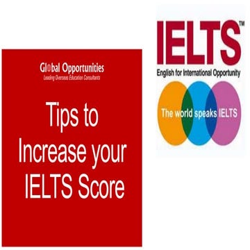 Mastering the IELTS: 5 Pro Tips for a High Score. | PDF