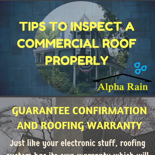 Tips to Inspect a Commercial Roof Properly | PDF