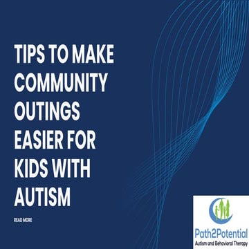 Tips to Make Community Outings Easier for Kids With Autism | PDF