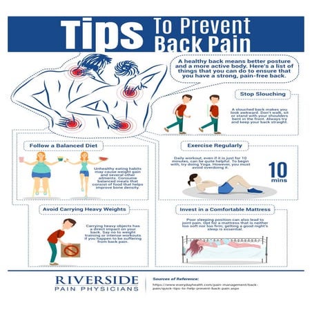Tips To prevent Back Pain | PDF