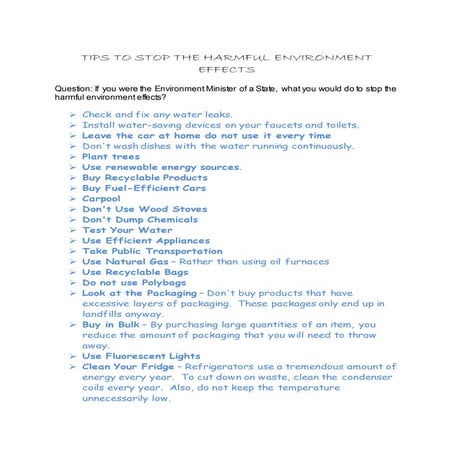 Water wise action plan | PPTX