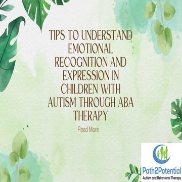Tips to Understand Emotional Recognition and Expression in Children ...