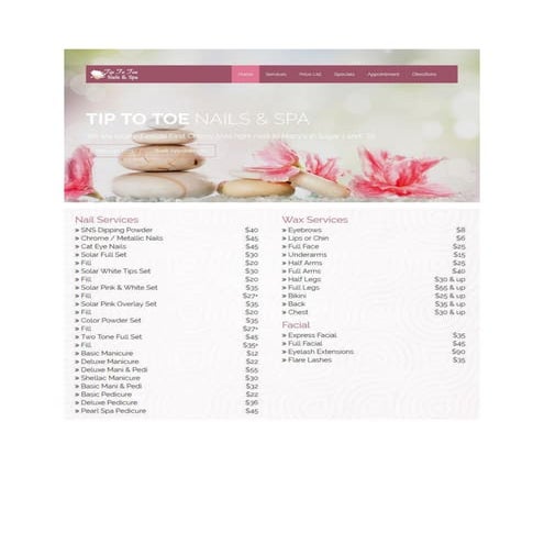 Tip To Toe Nails | PDF