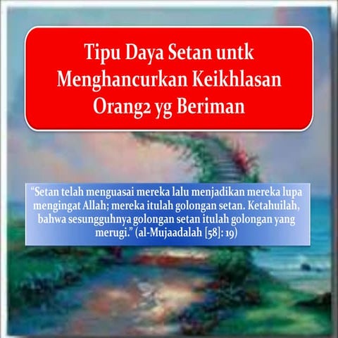 Tipu daya setan | PPTX