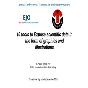 10 tools to Expose scientific data in the form of graphics and ...