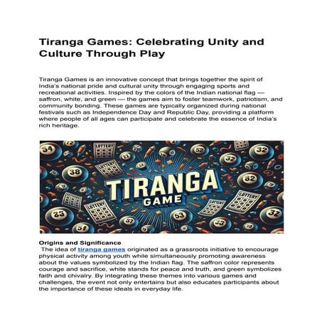 Tiranga Games_ Celebrating Unity and Culture Through Play.pdf