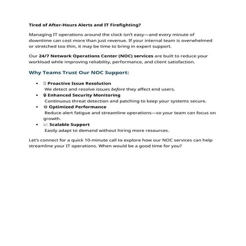 Tired of After-Hours Alerts and IT Firefighting.docx