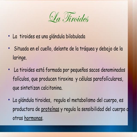 Tiroides | PPTX