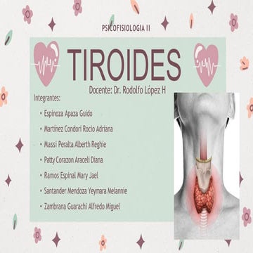 TIROIDES-1-1.pptx presentación de Tiroides | PPTX