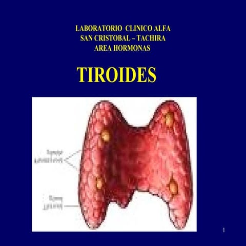 Patología tiroidea: casos clínicos | PPTX