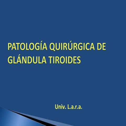 Cáncer de tiroides ATA 2025 (CDT) | PDF