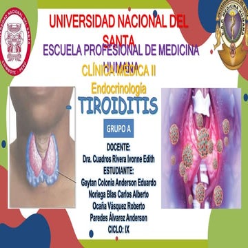 TIROIDITIS GRUPO A.pptx