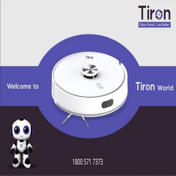 Tiron World Franchise - a robotic vacuum store | PPTX
