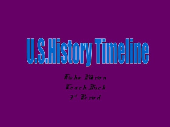19th century timeline | PPT