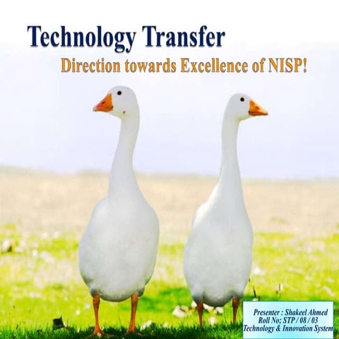 Technology Transfer | PPTX