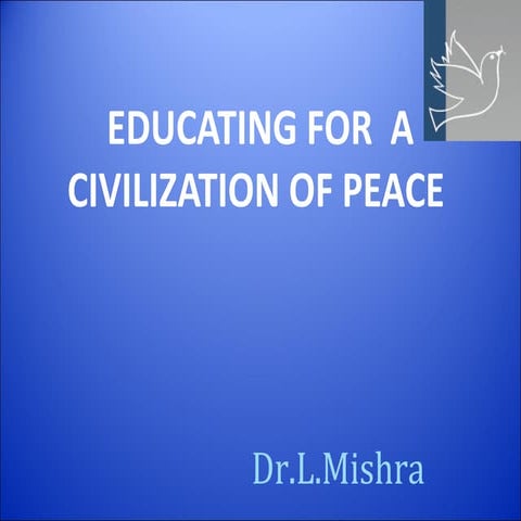 education and culture of peace | PPT