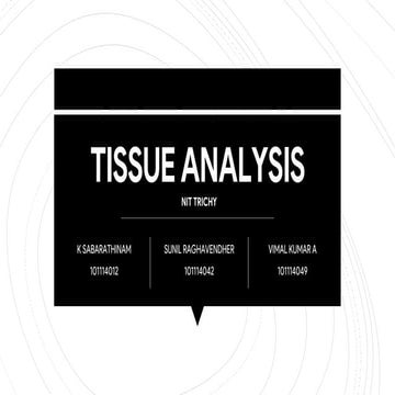 Tissue Analysis - Urban Design - Architecture | PDF