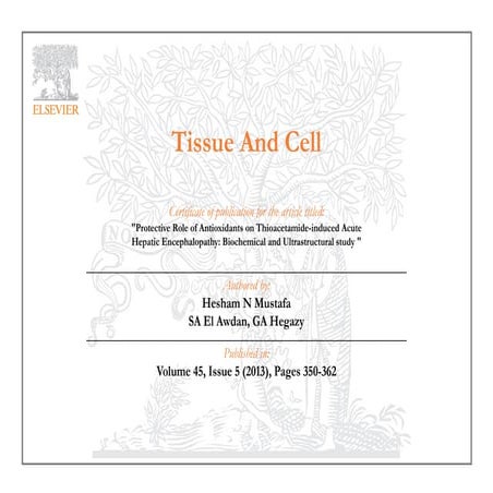 Tissue and cell publication recognition (2013) | PDF