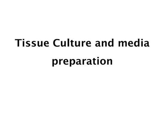 Plant tissue culture | PPTX | Biotech and Biomedical Industry | Industries