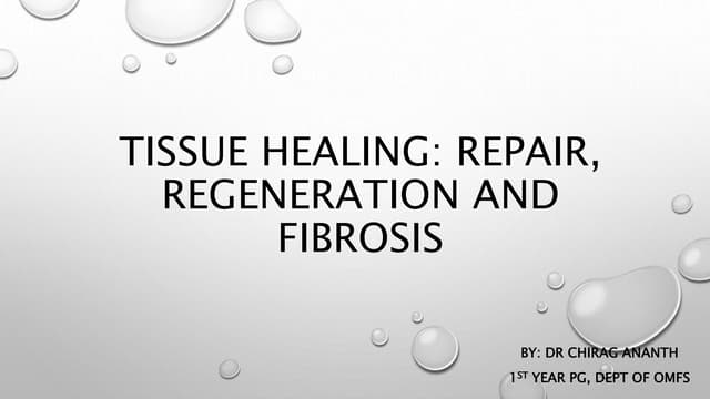 PATHOPHYSIOLOGY OF HEALING WITH PRIMARY & SECONDARY INTENTION.pptx | Physical Therapy | Wellness